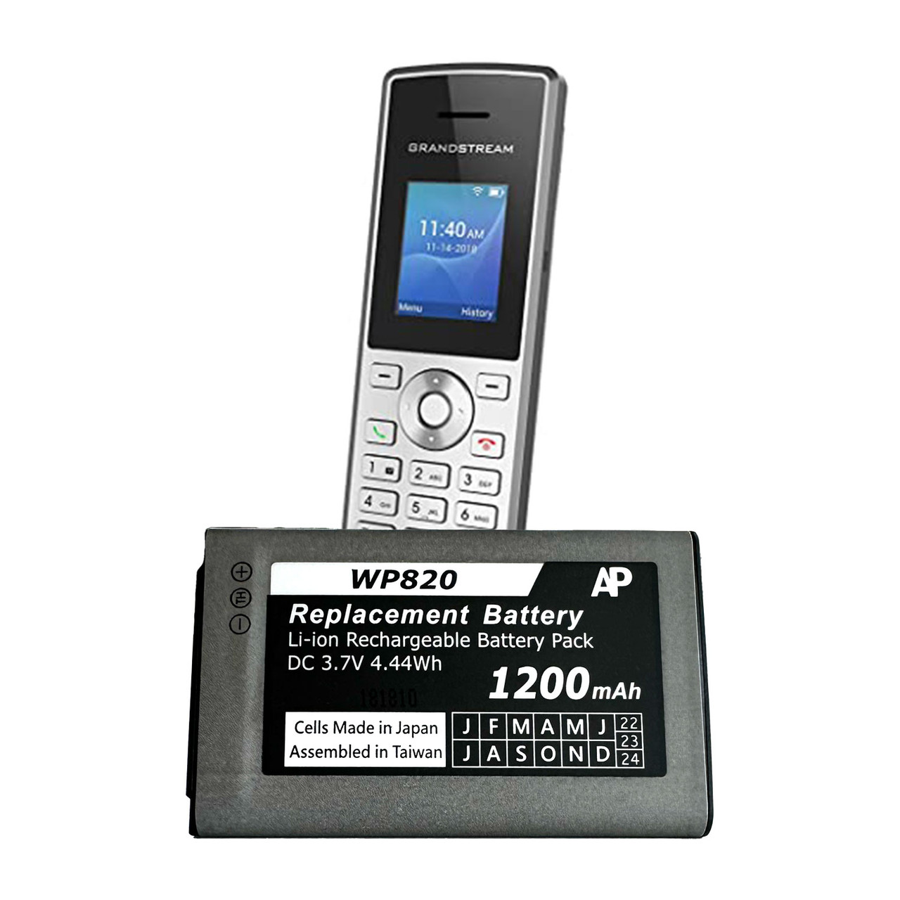 Replacement Battery for Grandstream WP820, WP810, and DP730 Phones. Replaces GS-01 - Artisan Power