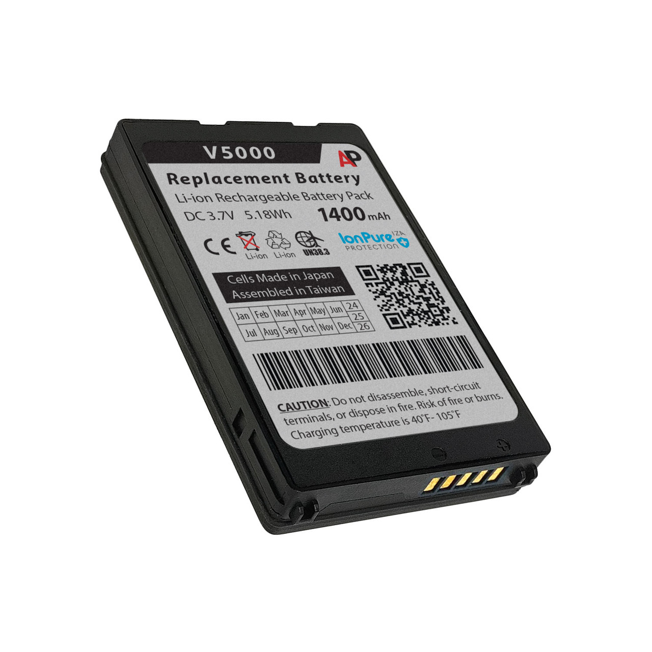 Replacement Battery for Vocera Communications SmartBadge V5000 - 230 ...