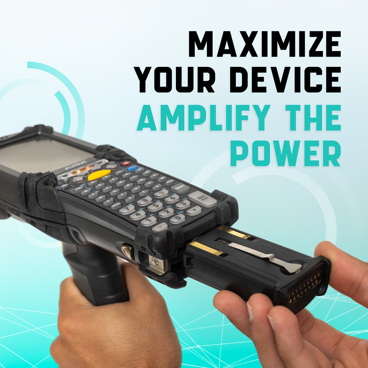 Motorola & Symbol MC9000-G/K Series Scanners. Replacement Battery. 2600 ...