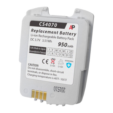 Symbol CS4070 Companion Scanner. Replacement Battery. 950 mAh 82-97300 ...
