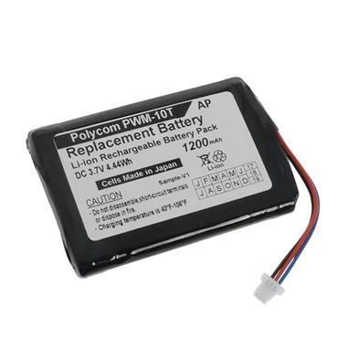 Polycom Wireless Soundstation PWM-10T. Replacement Battery. 1200 mAh ...