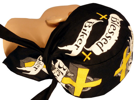 Christian Biker Du Doo Dew Due Rag Skull Cap