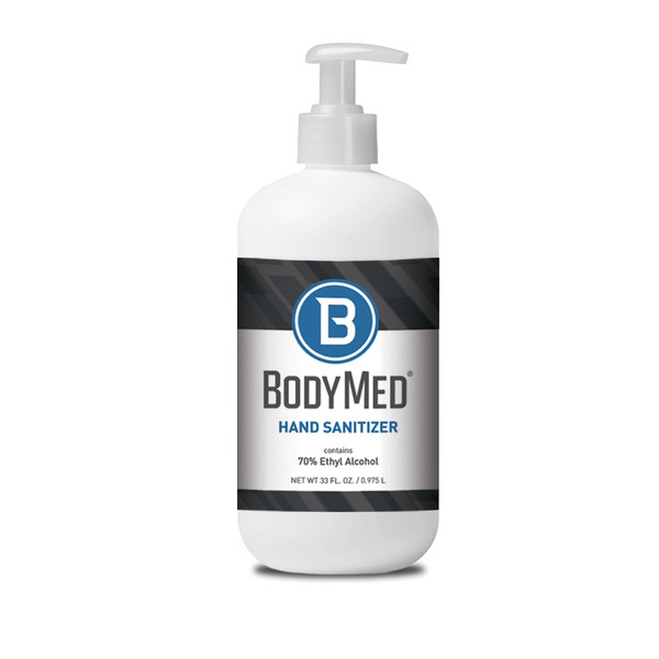 BodyMed Hand Sanitizer, 70% Alcohol - 33 oz & 1 gallon - Comfort Plus