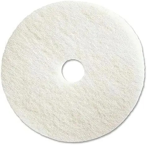 E-LINE FLOOR PAD WHITE 400mm BURNISH (5 in a pack)