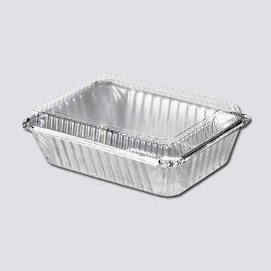 4153 PD Foil Container Plus Lid (250 Units)