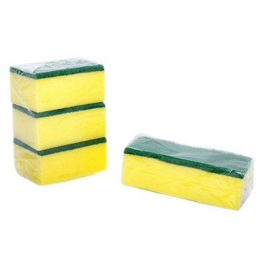 SPONGE SCOURERS LARGE 3PACK 110MM X 80MM