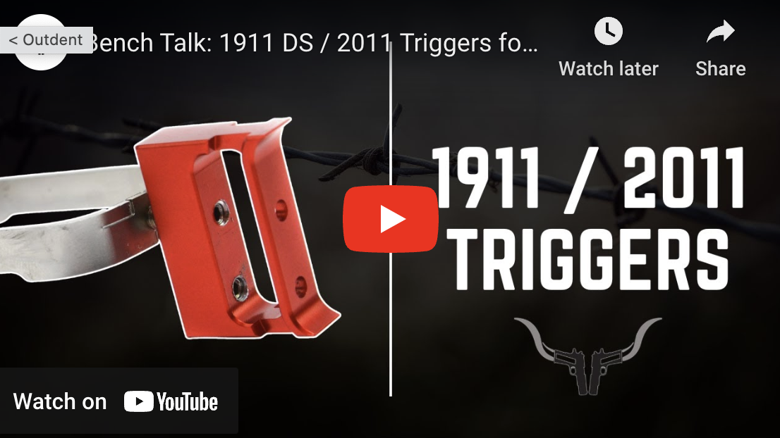 0:00 / 13:33 Bench Talk: 1911 DS / 2011 Triggers for Hayes Custom Guns ...