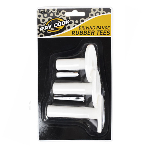 Rubber Tees (3-Pack) - Ray Cook Golf