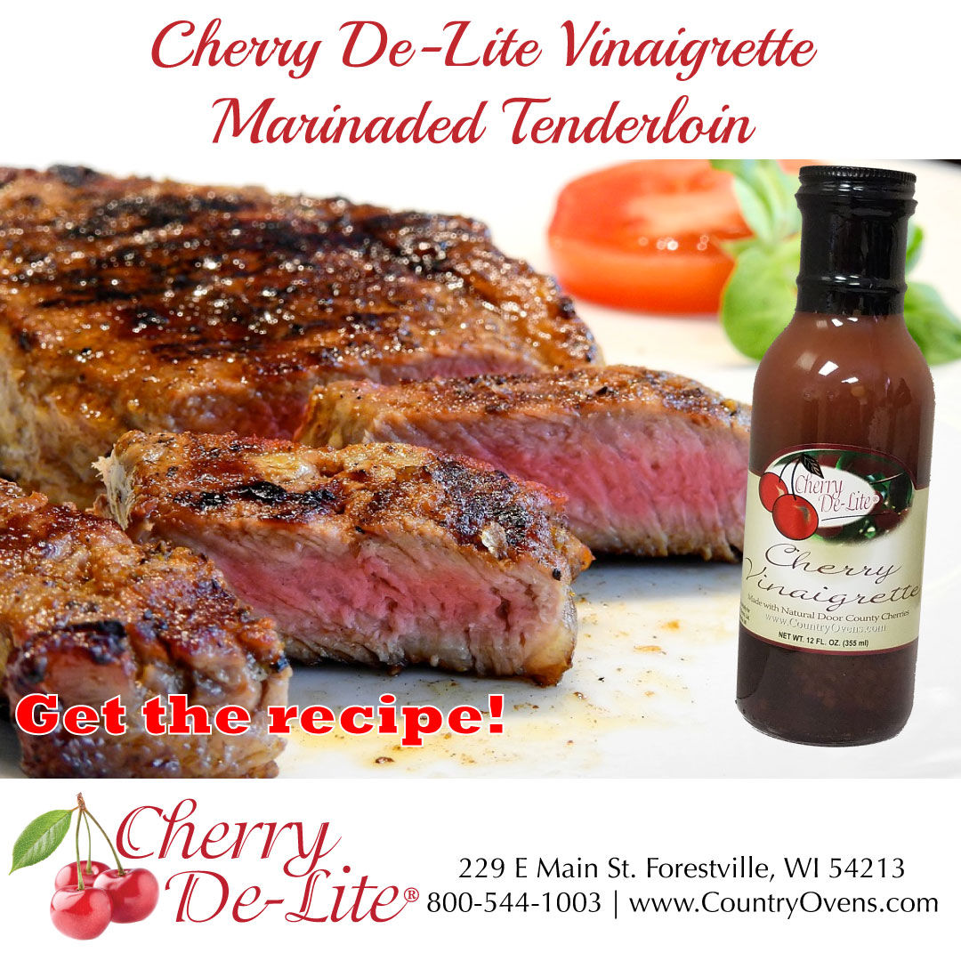 Cherry De-Lite Beef Tenderloin - Tart Cherry | Cherry De-Lite | Country ...