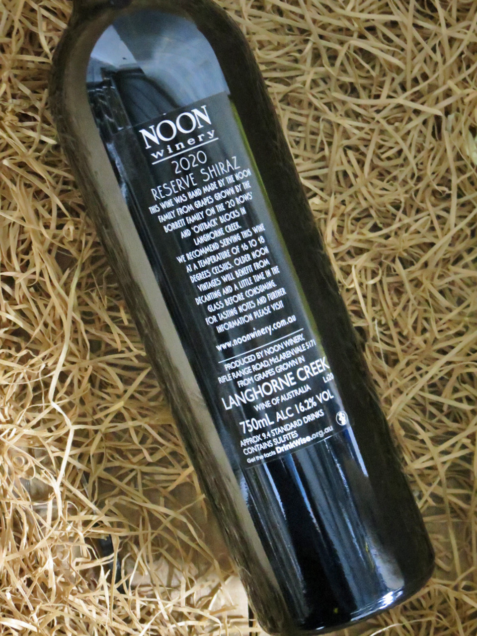 [SOLD-OUT] Noon Winery Reserve Shiraz 2020 - Melbourne Wine House