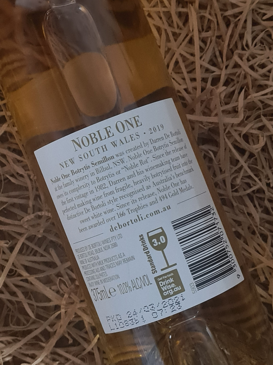 De Bortoli Noble One 2019 375mL-Half-Bottle - Melbourne Wine House