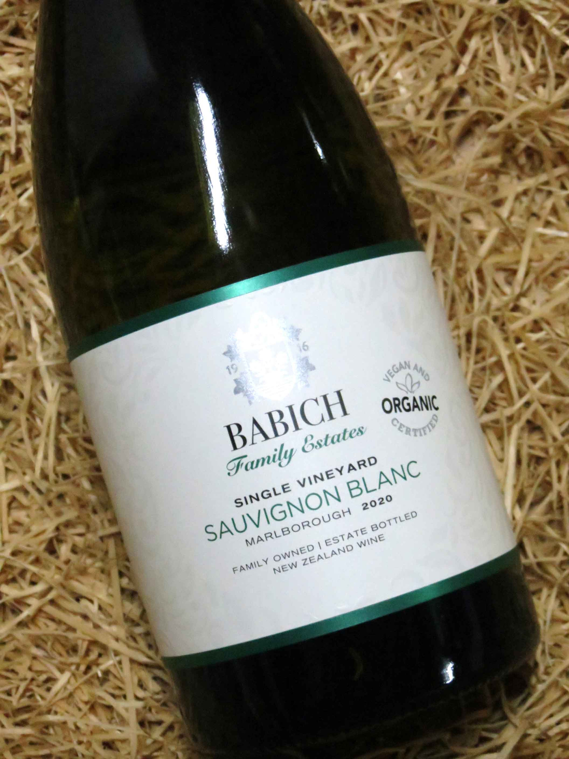 [SOLD-OUT] Babich Organic Single Vineyard Sauvignon Blanc 2020 ...