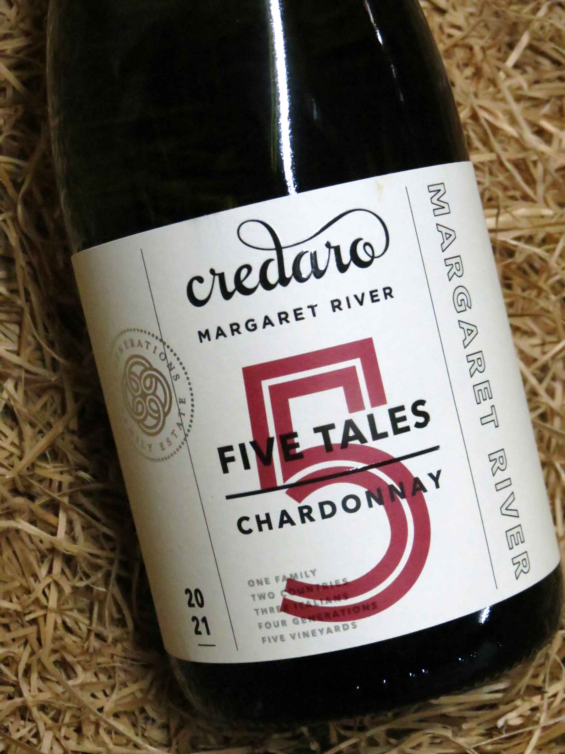 [SOLD-OUT] Credaro Five Tales Chardonnay 2021 - Melbourne Wine House