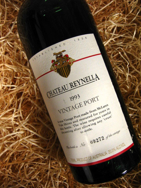 [SOLD-OUT] Chateau Reynella Vintage Port 1993 - Melbourne Wine House