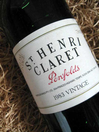 [SOLD-OUT] Penfolds St Henri 1983 (Minor Damaged Label) - Melbourne ...