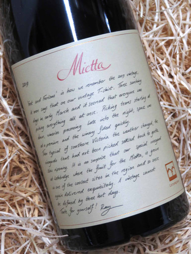 [SOLD-OUT] Lethbridge Mietta Pinot Noir 2019 - Melbourne Wine House