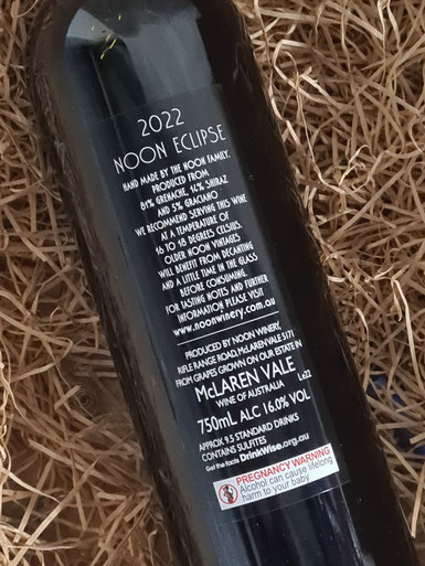 [SOLD-OUT] Noon Winery Eclipse Grenache Shiraz 2022 - Melbourne Wine House