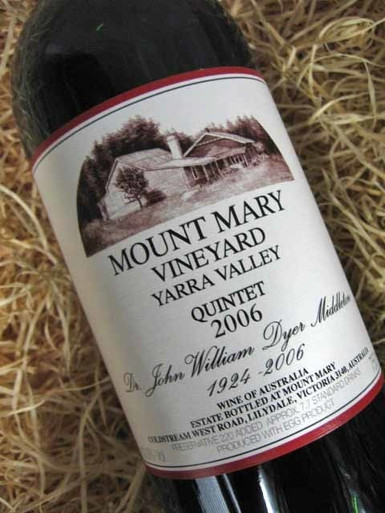 [SOLD-OUT] Mount Mary Quintet 2006 - Melbourne Wine House