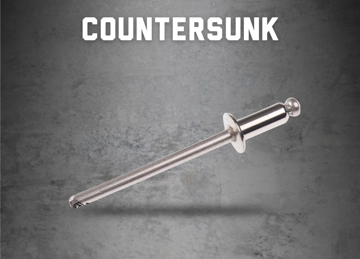 Fasteners - Rivets - Countersunk - Tradie Republic