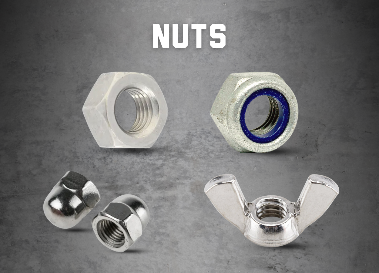 Fasteners - Bolts Nuts & Washers - Nuts - Tradie Republic