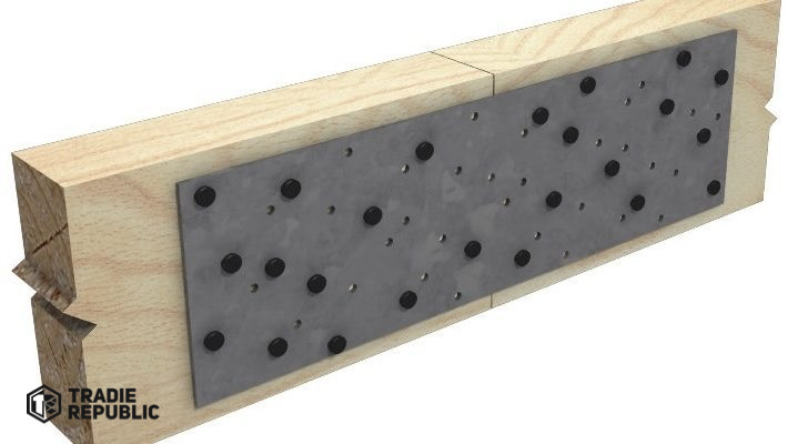 Pryda Nail ON Plate 75 x 1 x 315mm - Tradie Republic