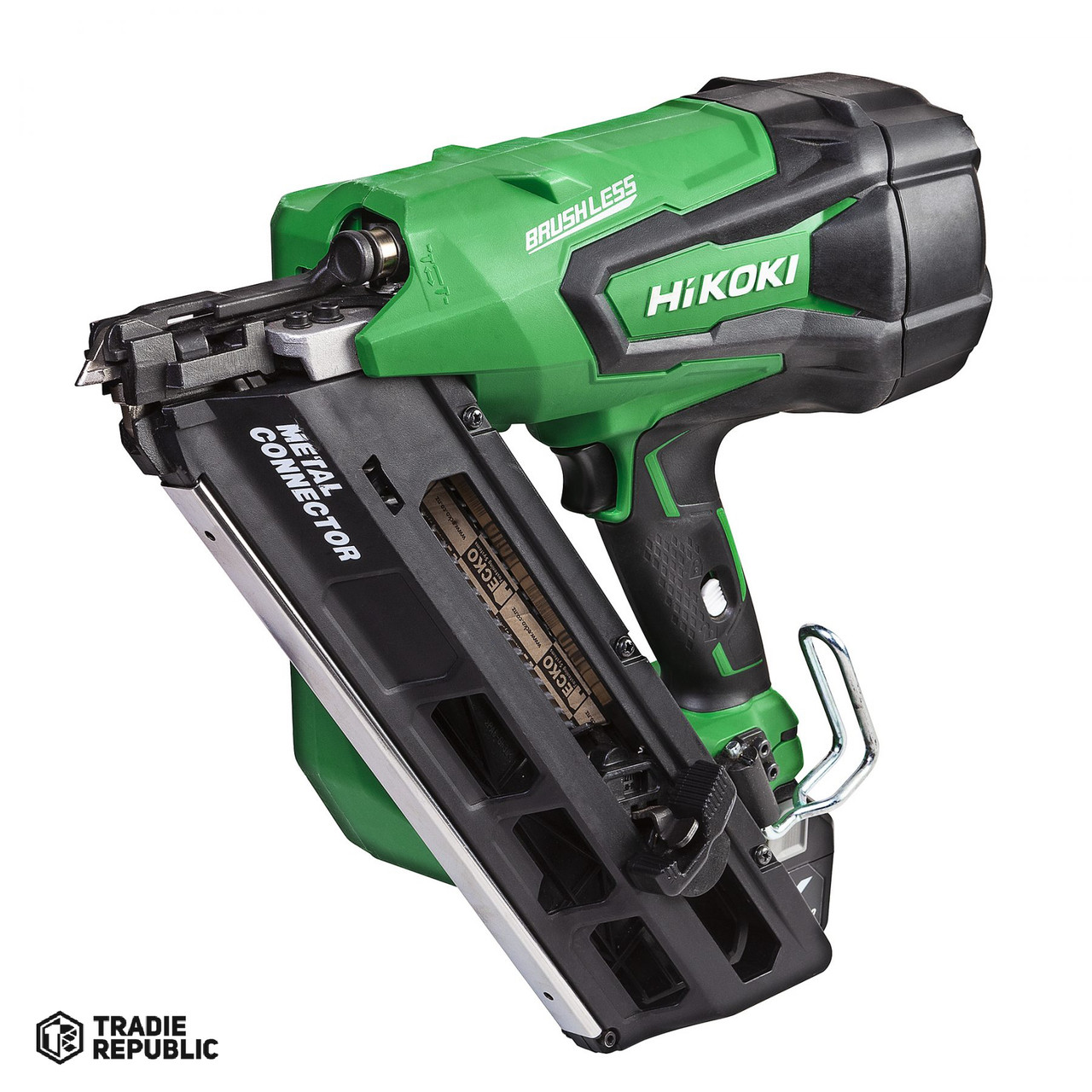 Hikoki 36V Gasless 65mm Metal Connector Nailer Kit - Tradie Republic