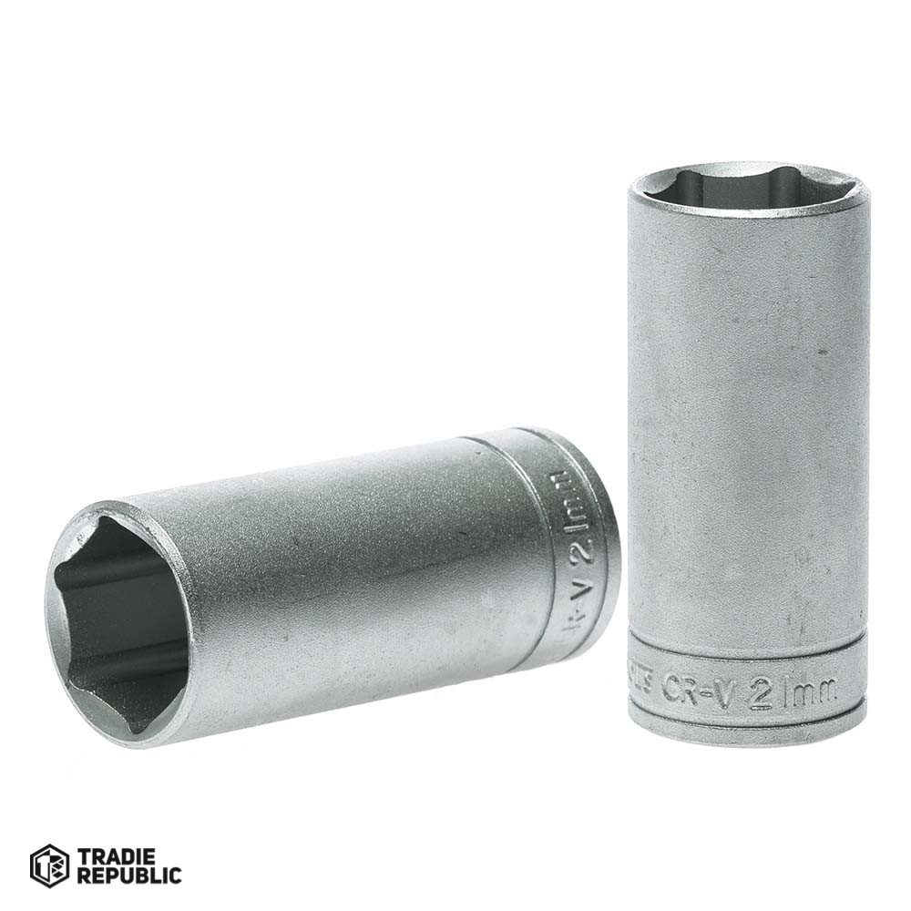 Teng 3/8in Dr. Deep Socket 21mm - Tradie Republic