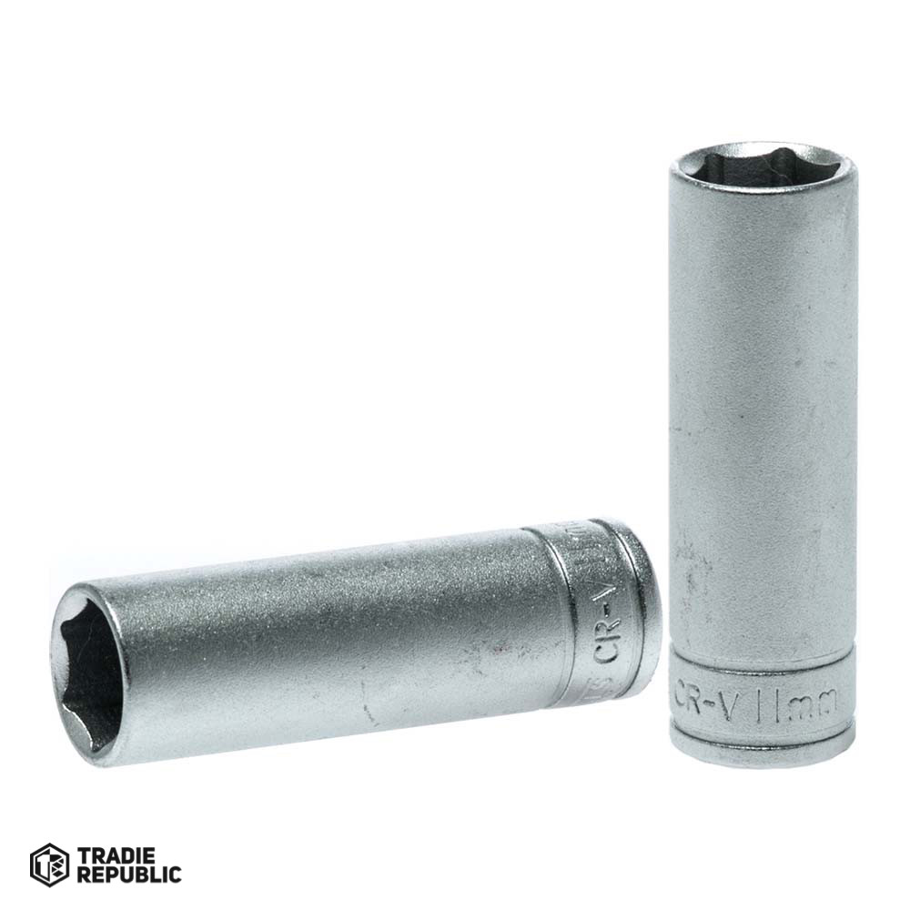 Teng 1/4in Dr. Deep Socket 11mm - Tradie Republic