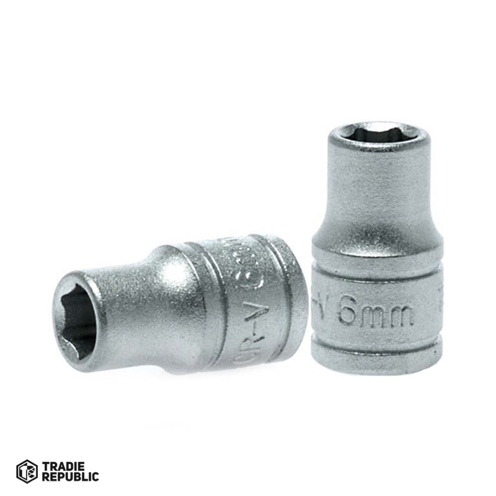 Teng 1/4in Dr. Socket 6mm - Tradie Republic