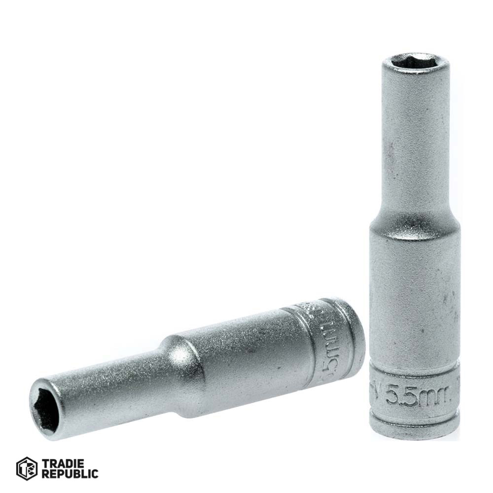 Teng 1/4in Dr. Deep Socket 5.5mm - Tradie Republic