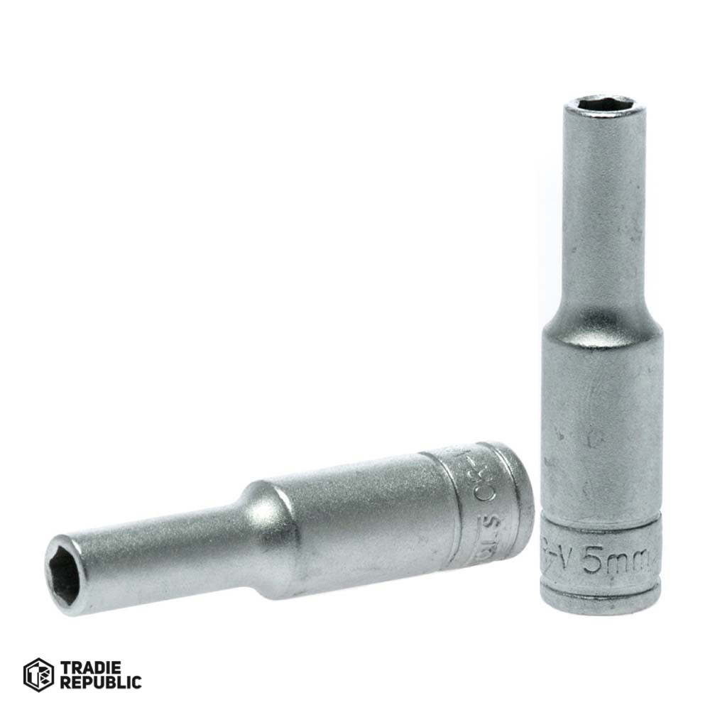 Teng 1/4in Dr. Deep Socket 5mm - Tradie Republic
