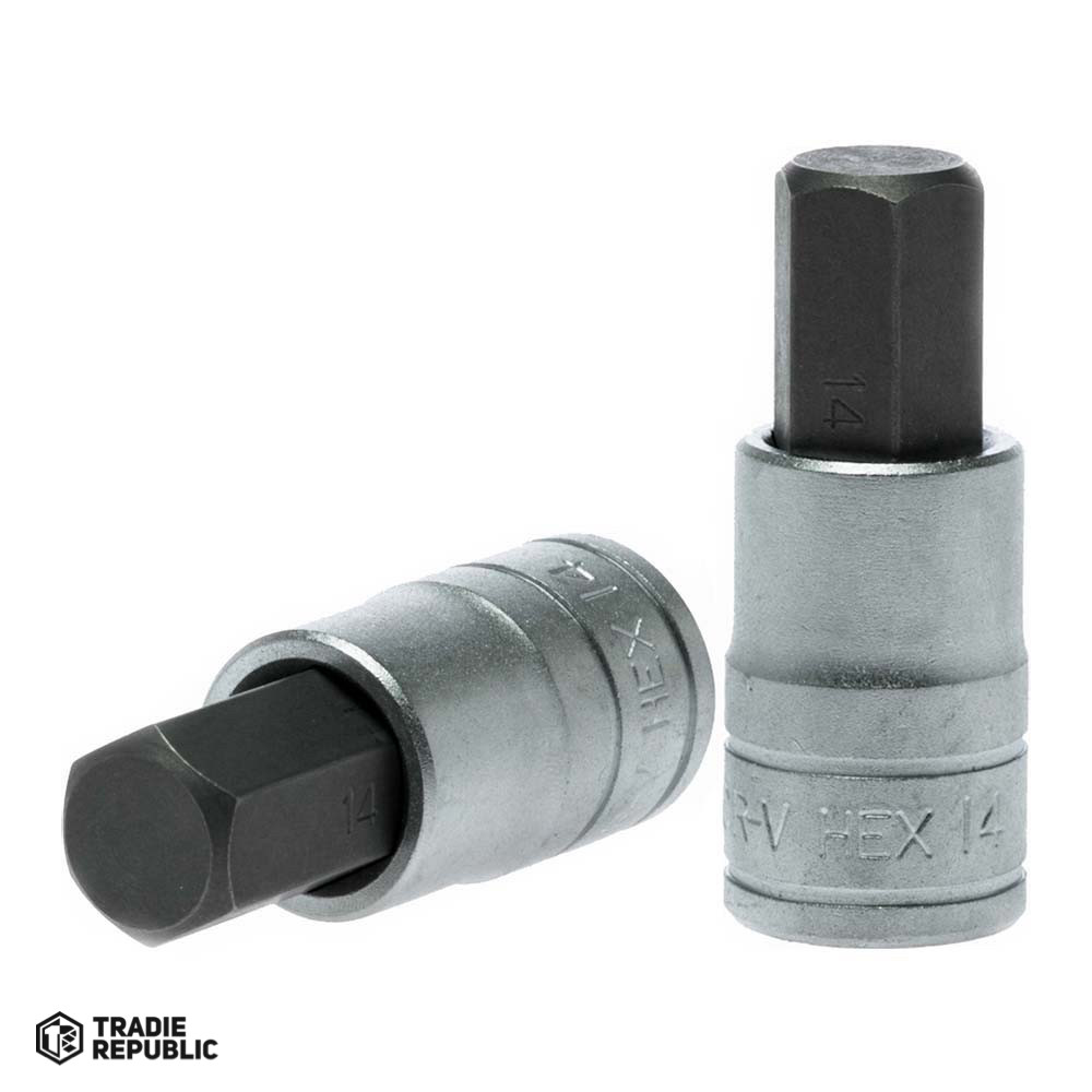 Teng 1/2in Dr. Bit Socket Hex 14mm - Tradie Republic