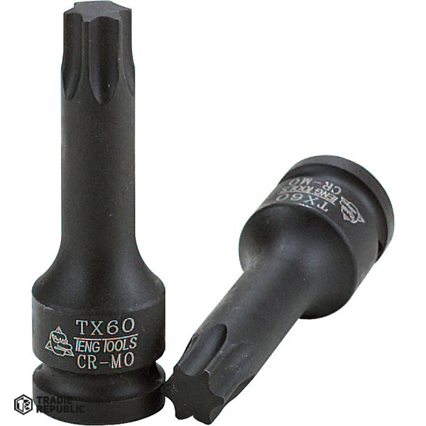 Teng 1/2in Dr. TX40 Impact Bit Socket DIN - Tradie Republic