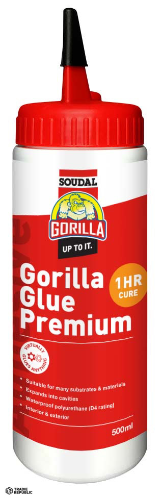 Gorilla Glue Premium 1 Hour Cure 500ml - Tradie Republic