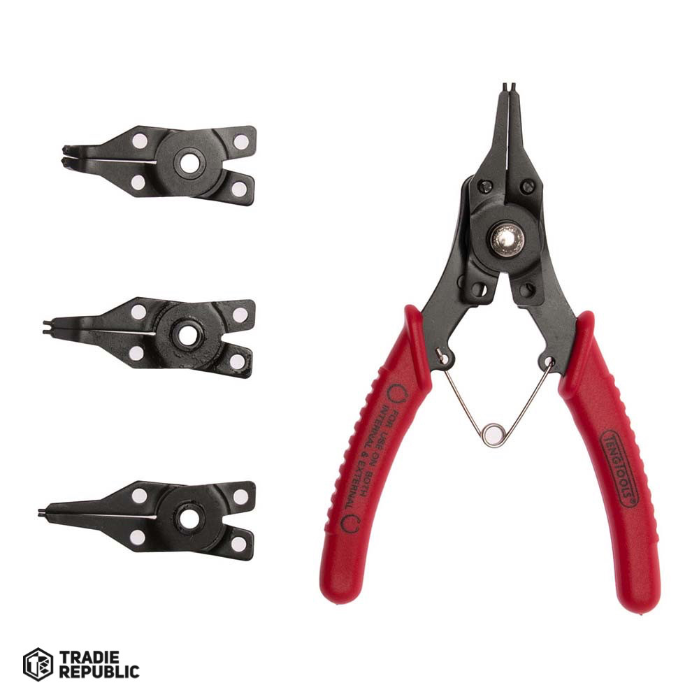 Teng 4pc Circlip Plier Set - External/Internal - Tradie Republic