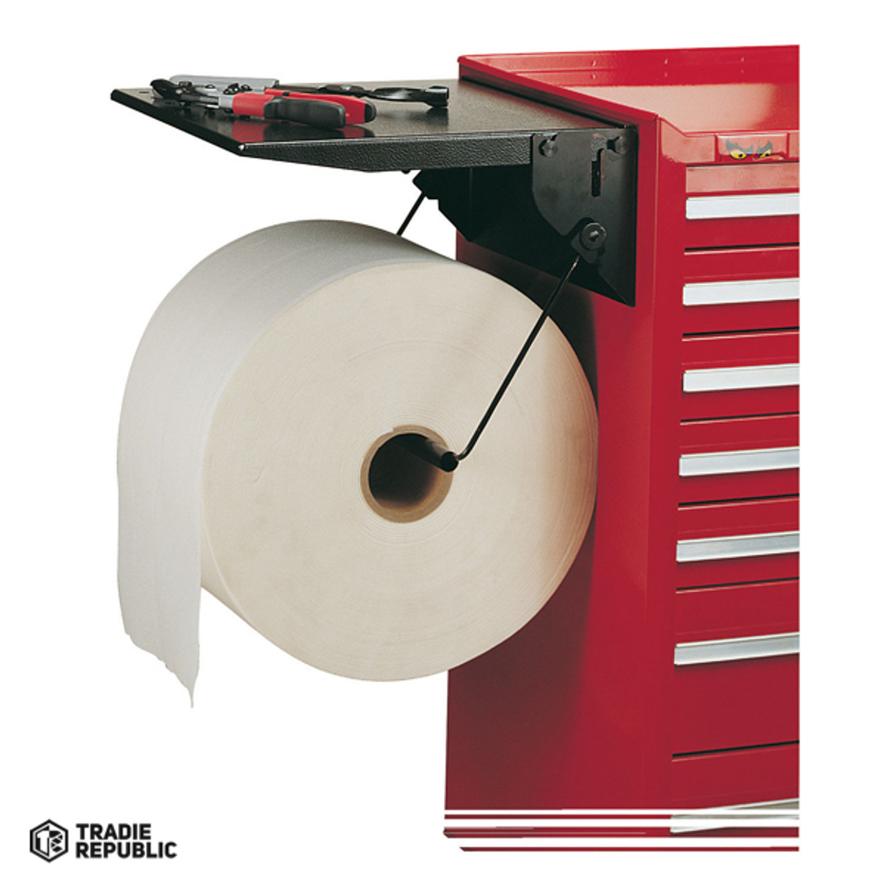 Teng Side Table & Paper Holder For Roll Cabs - Tradie Republic