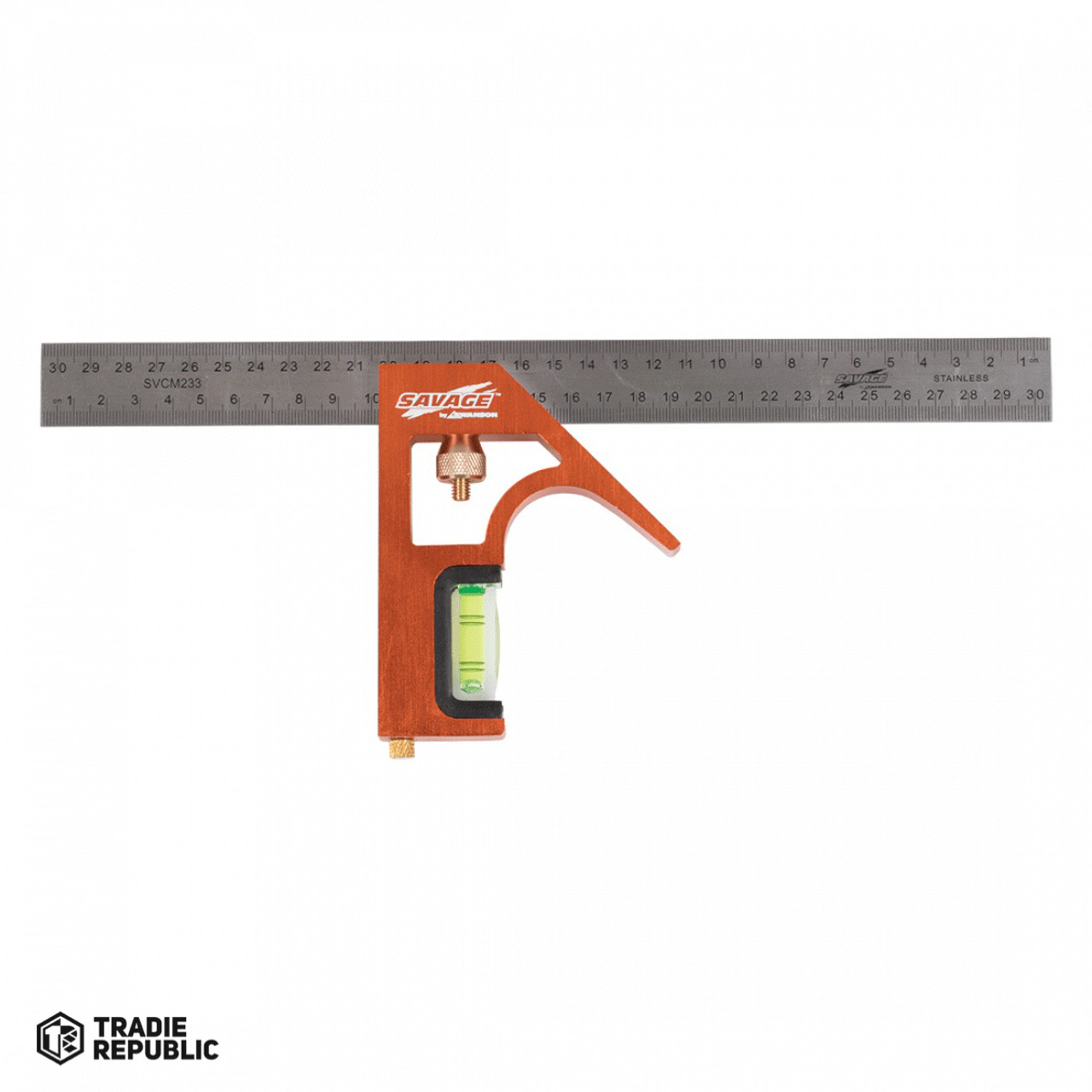 Savage Combination Square 300mm - Tradie Republic Savage Combination Square 300mm - Tradie Republic