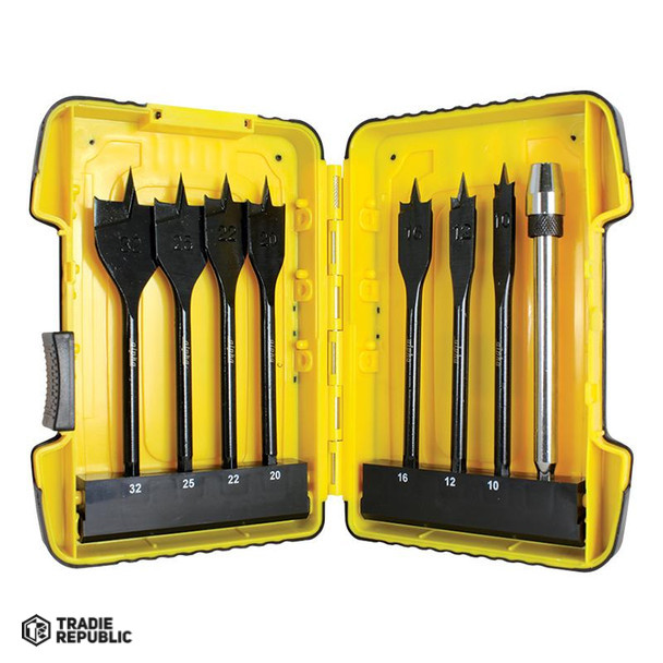 Alpha 8 Piece Spade Bit Set - Tradie Republic