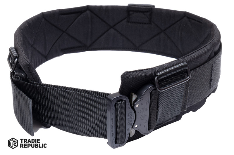 Badger Straight Belt - Black - Tradie Republic