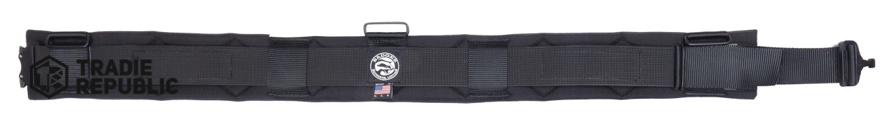 Badger Straight Belt - Black - Tradie Republic