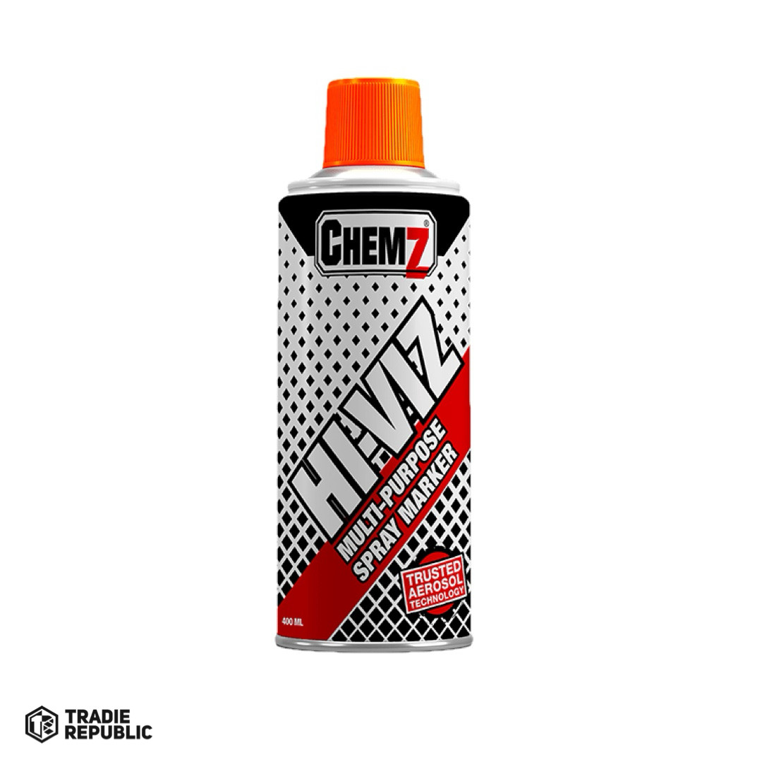 Chemz Marker Spray - Orange Right Side Up 400ml - Tradie Republic
