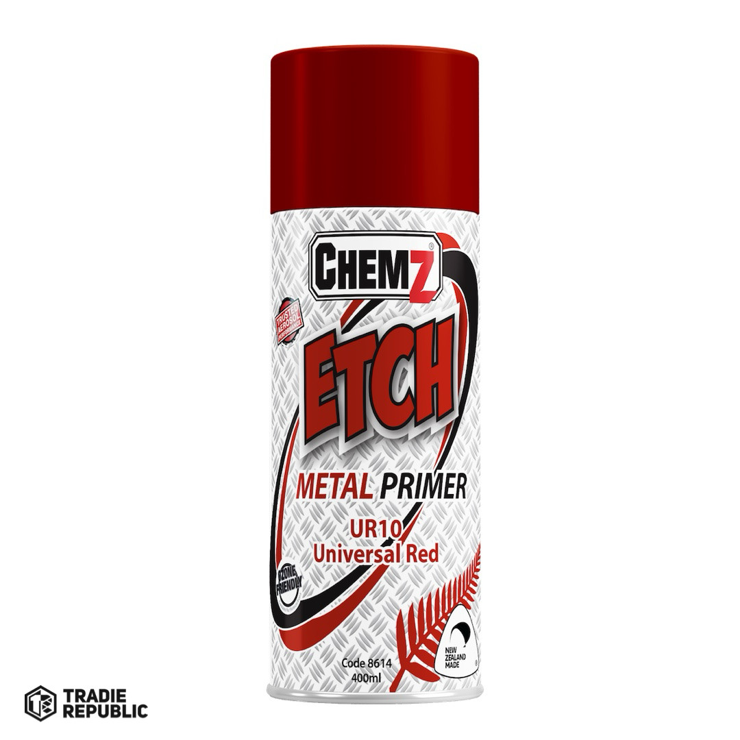 Chemz Etch UR10 Universal Red Primer 400ml - Tradie Republic