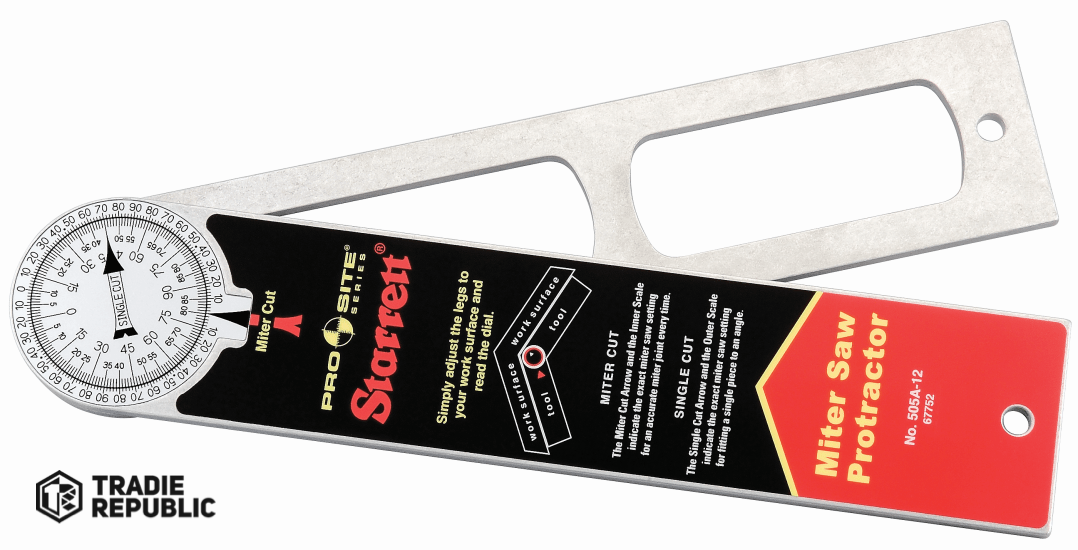 Starrett 505A-12 Miter Protractor - Tradie Republic