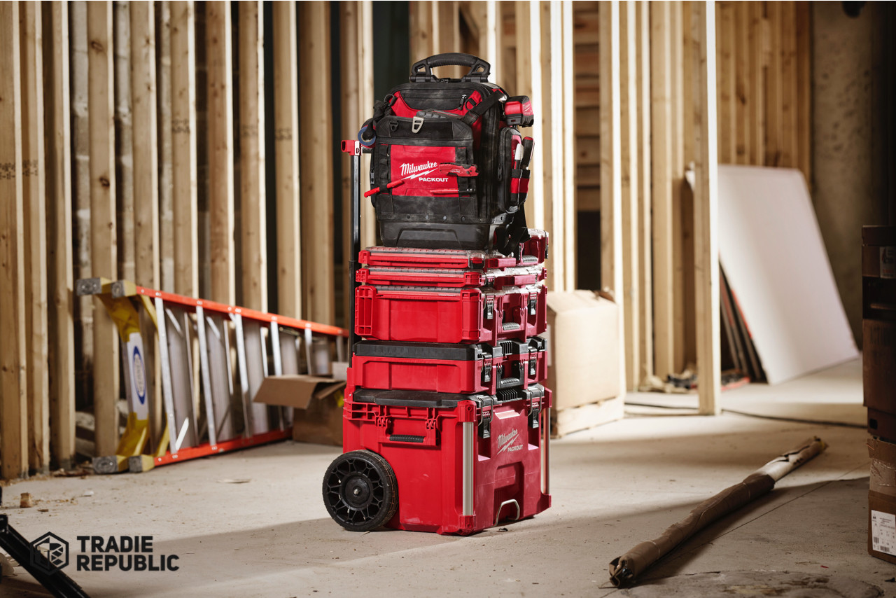 Milwaukee Packout Structured Backpack - Tradie Republic