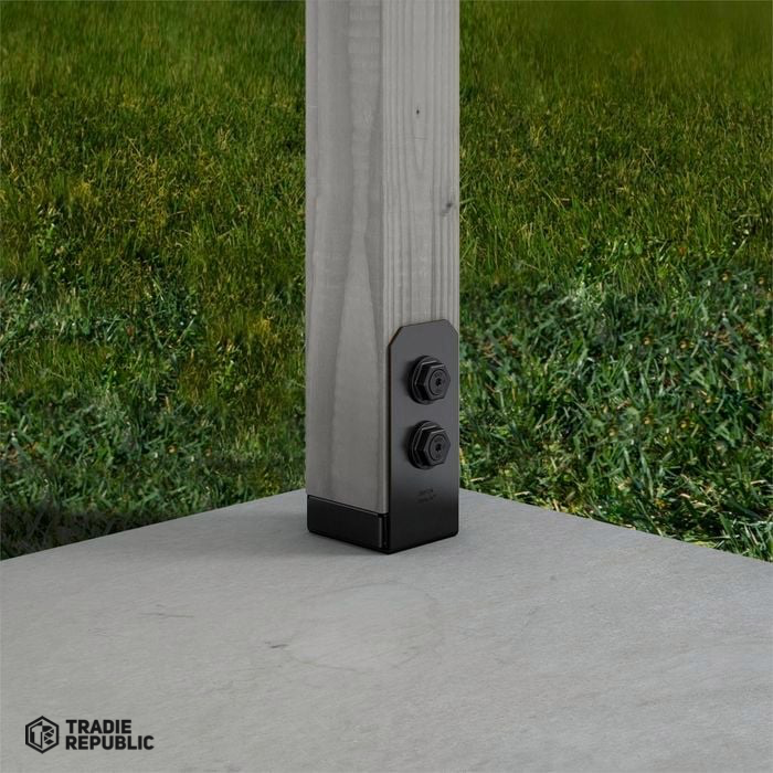 Simpson Strong Tie Post Base 90x 90 Timber - Tradie Republic
