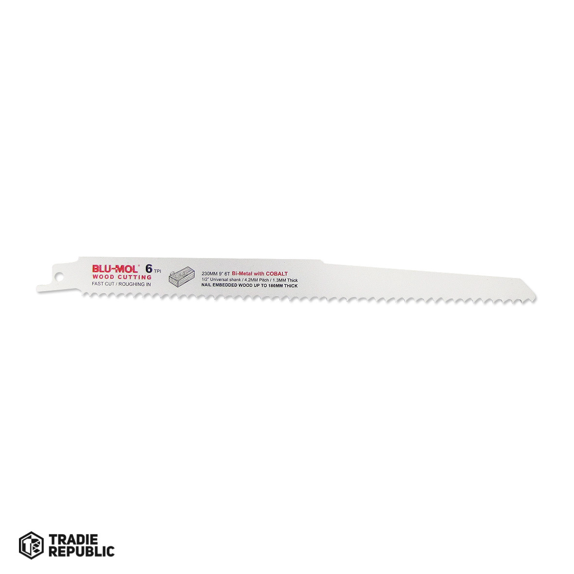 Blu-Mol Recip Blade 9X14TPI Demolition (single blade) - Tradie Republic