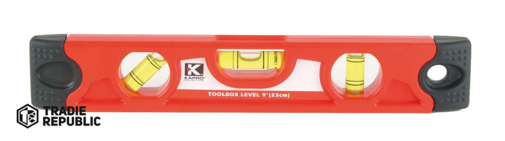 Kapro Torpedo Level 9IN Rubber Endcaps - Tradie Republic