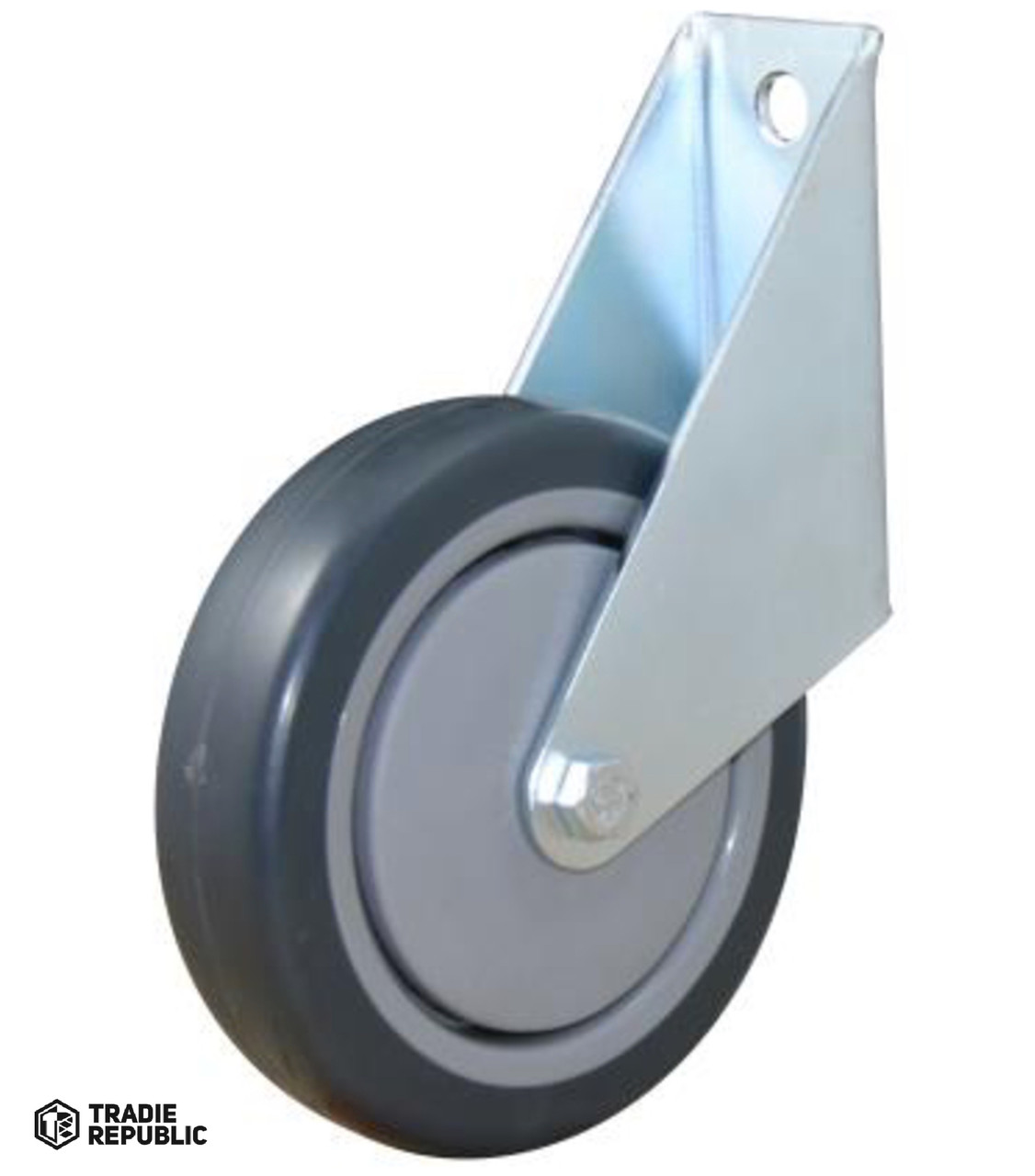 Wheelco Gate Castor Side Fix Rubber 125mm - Tradie Republic