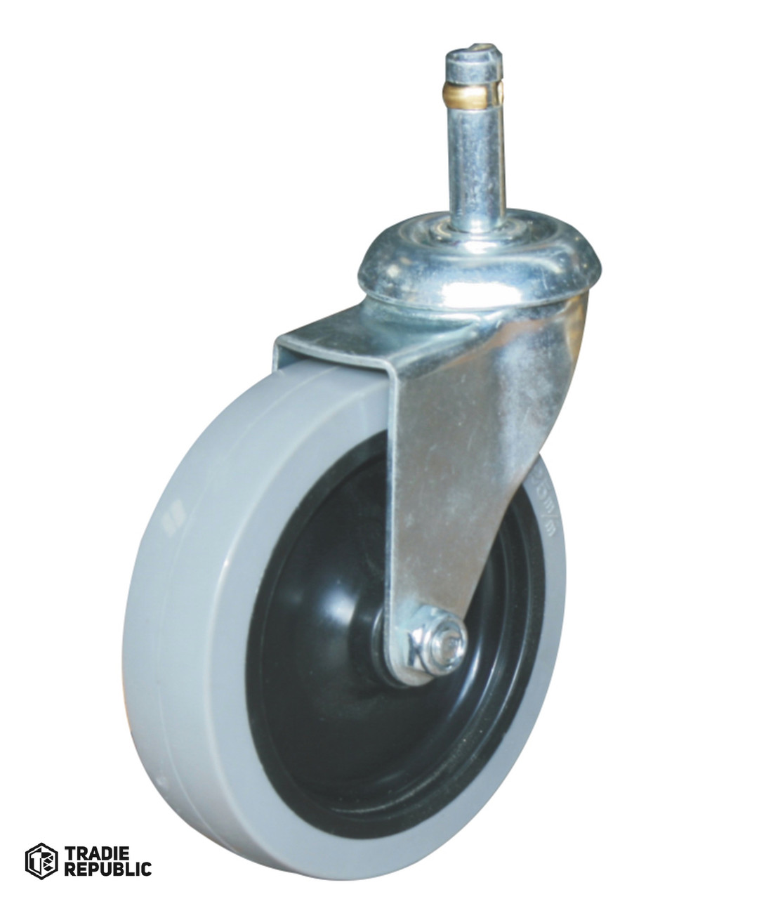 Wheelco Stem and Circlip Castor Wheels 100mm - Tradie Republic