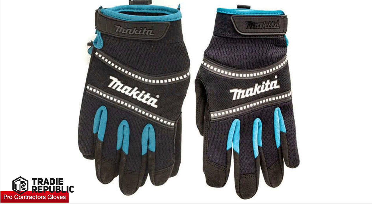 Makita Gloves Pro Contractors X-LARGE - Tradie Republic
